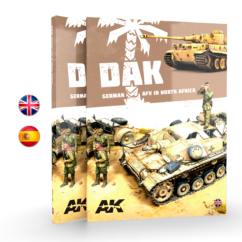 DAK – German AFV in North Africa (Spanish) AK-Interactive -913