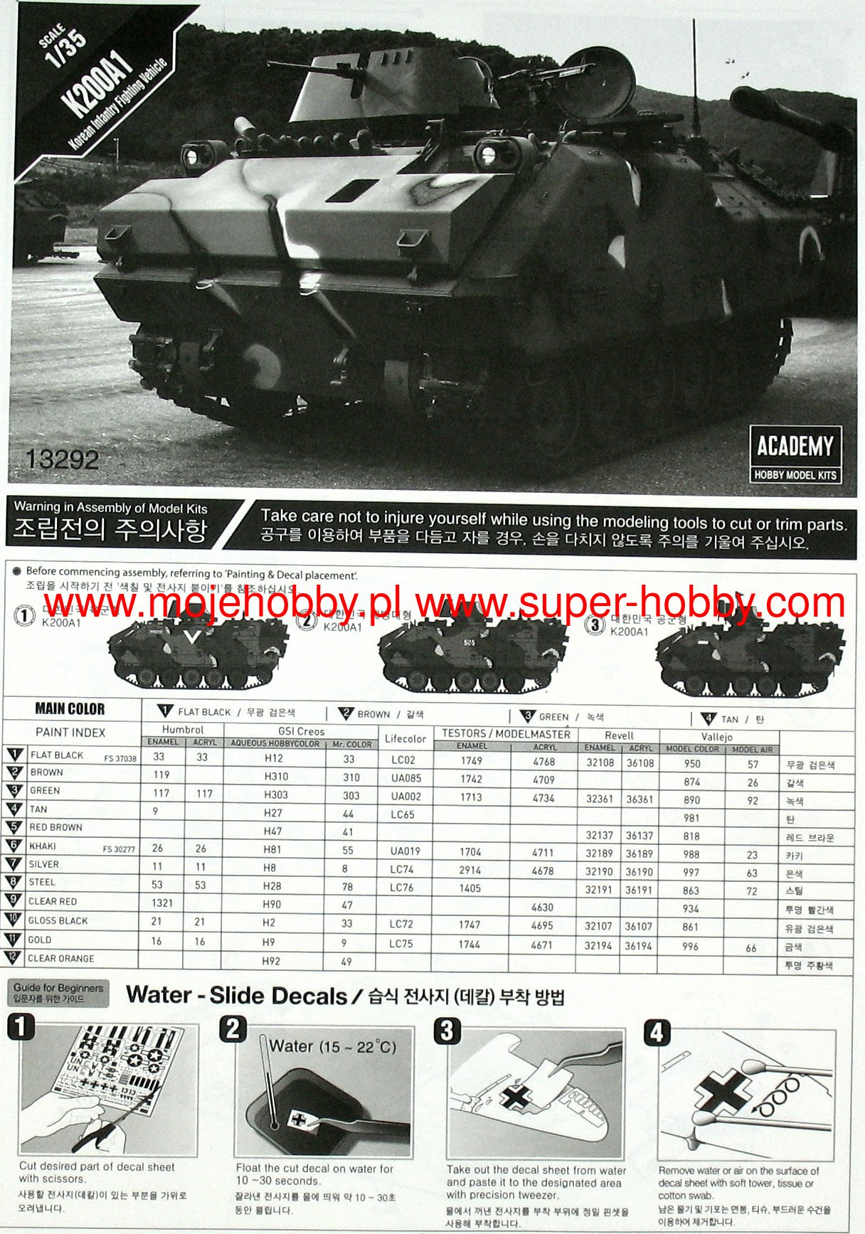 K200A1 KIFV Academy 13292