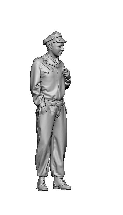 German Tank Crewman Normandy 1944 (1 Figure, 3D Printed) Glowel ...