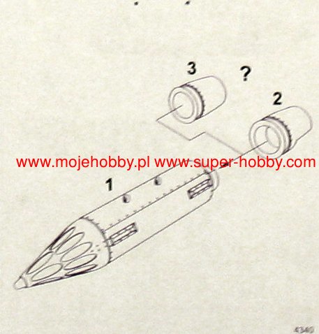 Matra Type 155 SNEB Rocket Launcher Pod (2 pcs) CMK K4340