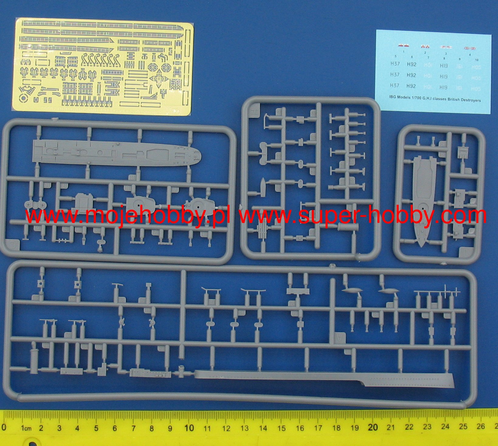 ORP Garland 1944 G-class destroyer IBG 70007