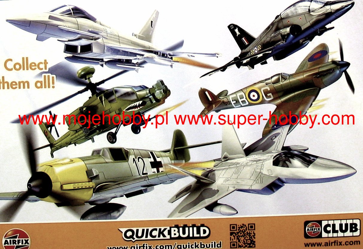 QUICK BUILD Apache Helicopter Airfix J6004