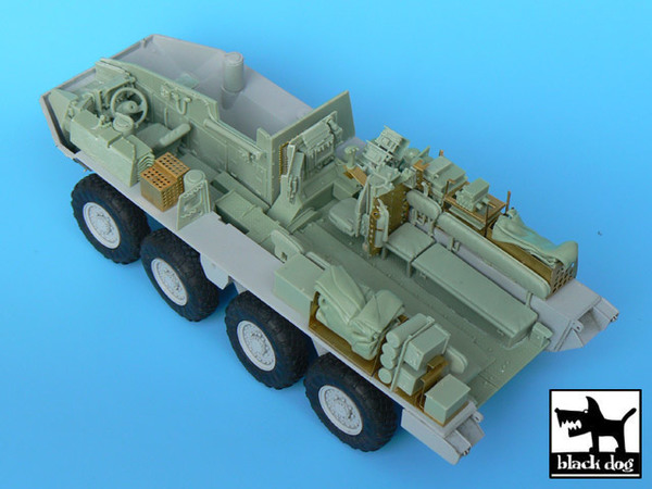 M1126 Stryker (ICV) interior for AFV Club kit 35126, many photoetched ...