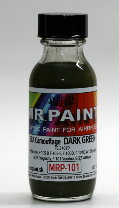MRP-101 SEA Camo Dark Green (FS 34079) MR.PAINT -101