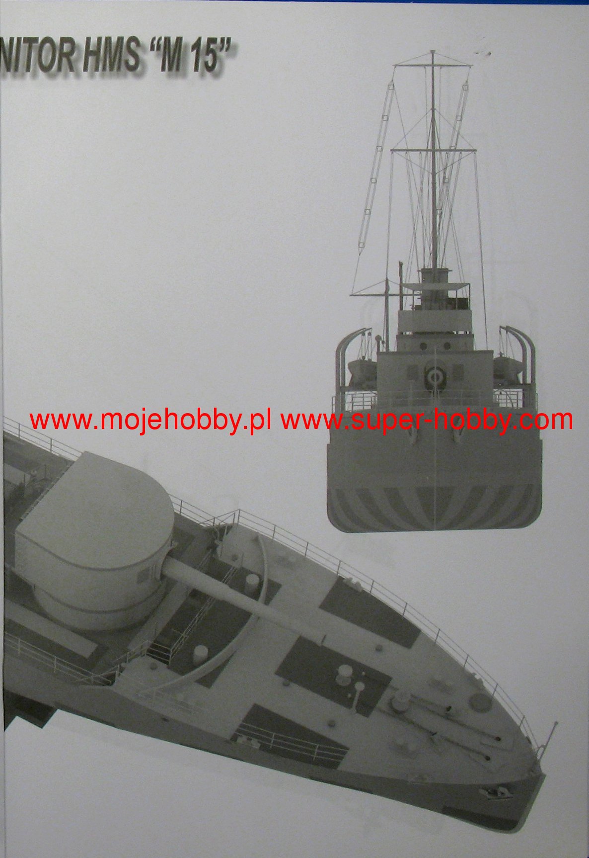 Brytyjski Monitor z 1915 r. HMS M15 WAK 07-08-2010