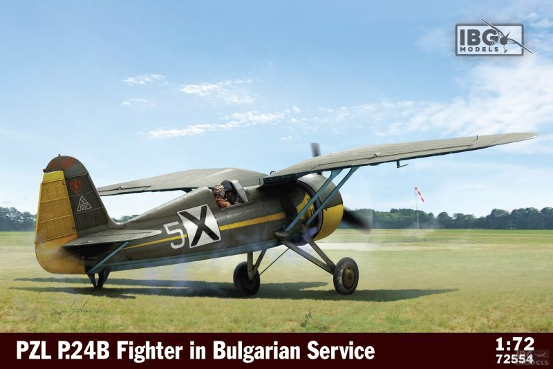 PZL P.24 B Polish Fighter in Bulgarian Service IBG 72554